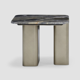 Shop Inka Side Table Venetian Marble Top | Al Huzaifa Furniture UAE