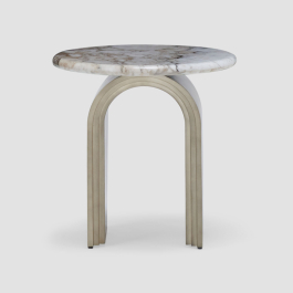 Shop Inka Side Table Calafornia Marble | Al Huzaifa Furniture UAE