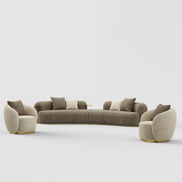 Shop Mercedes - Corner Sofa set | Al Huzaifa Furniture UAE