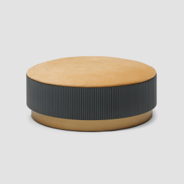 Shop Briza - Round Ottoman | Al Huzaifa Furniture UAE